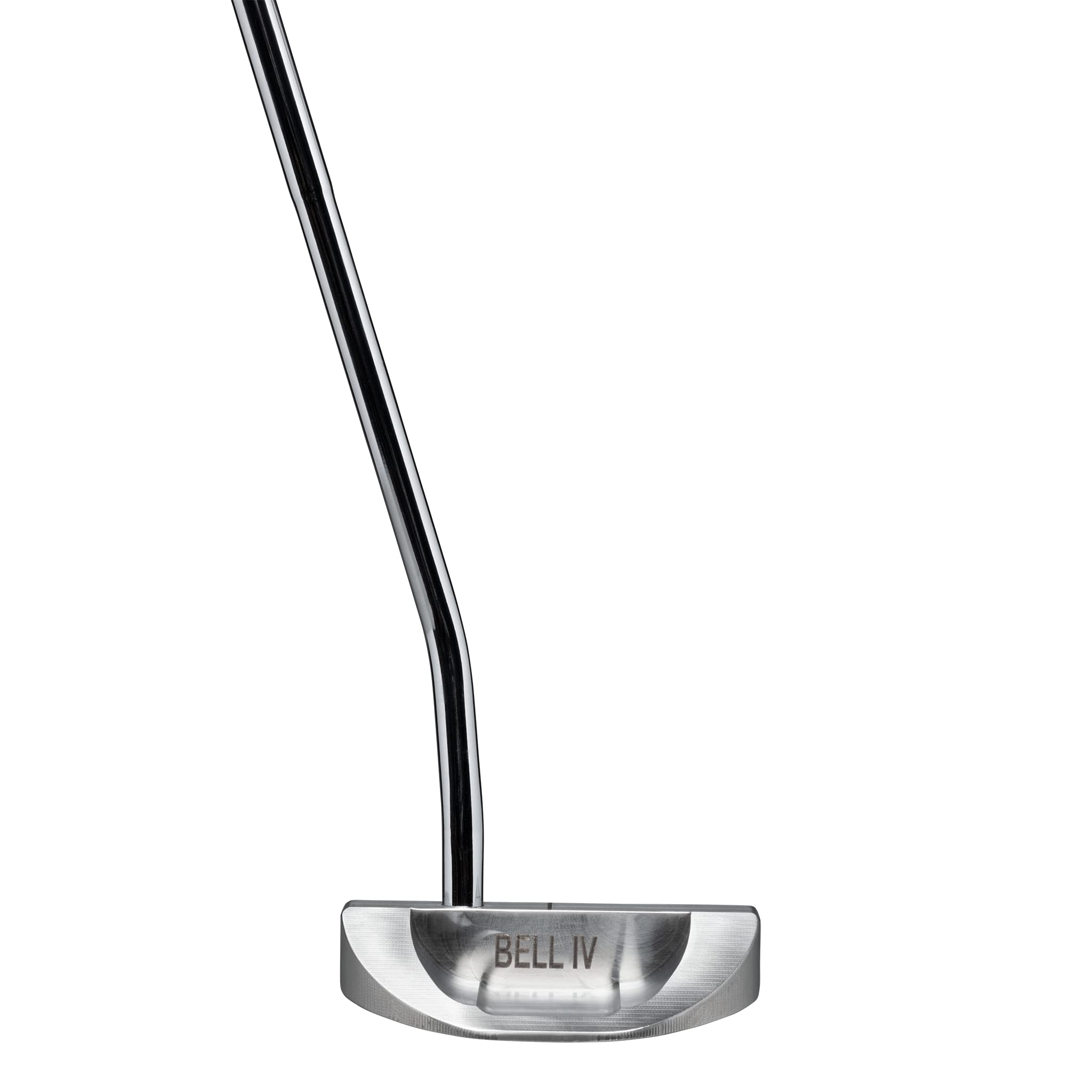 Bell Putters Bell IV H-390 Half-Offset CNC Milled Full-Mallet Golf Putter + Winn 15'' Counter-Balance Grip (Right, 38)