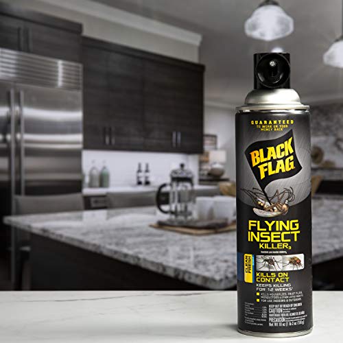 Black Flag Flying Insect Killer 18 Ounces, Aerosol Bug SprayAdditional Product Name: Black Flag Flying Insect Killer 18 Ounces, Aerosol Bug Spray 12 pack