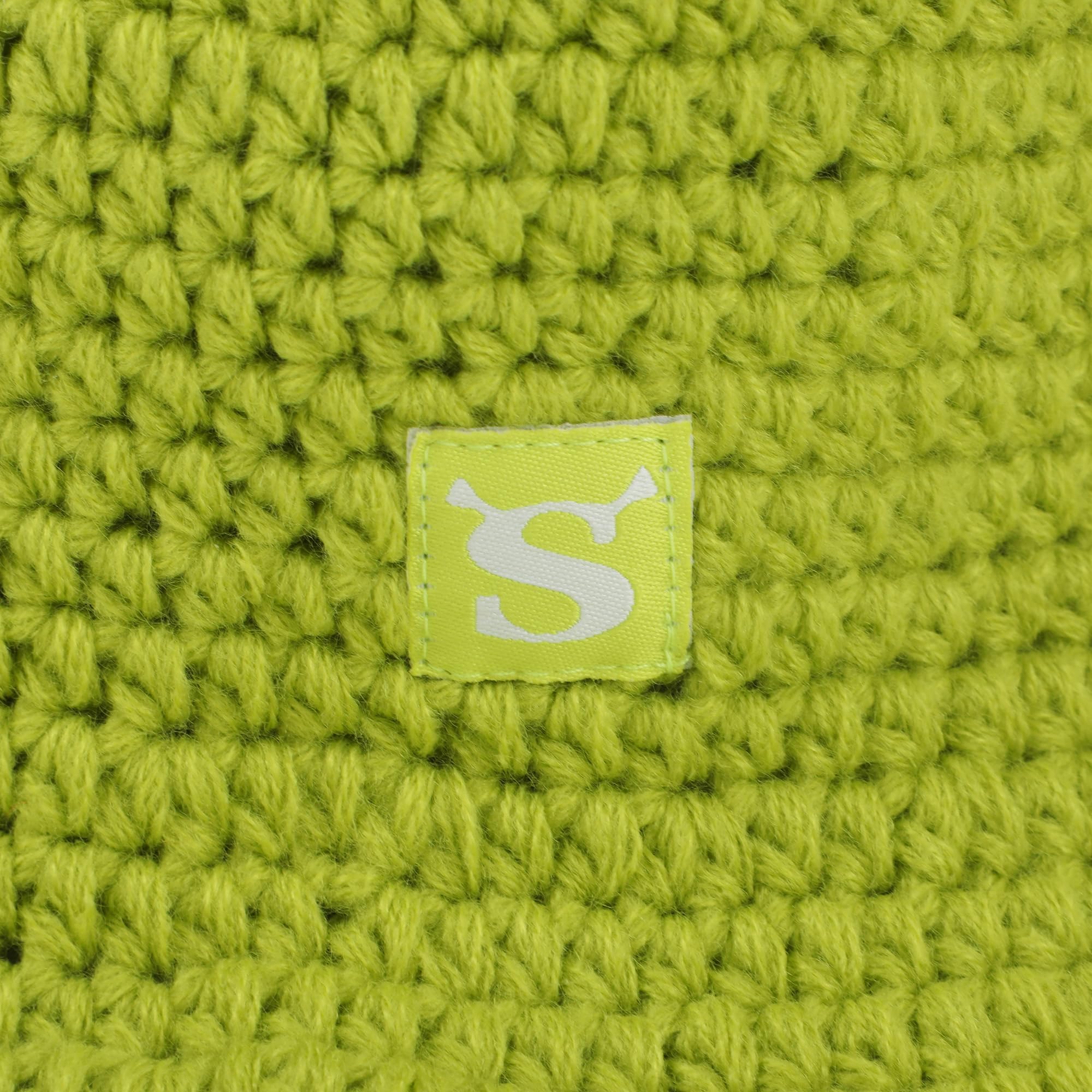 Bioworld Shrek Ogre-Inspired Green Crochet Bucket Hat with 3D Ogre Ears