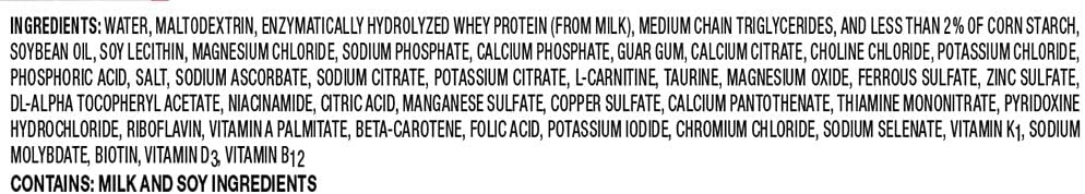 Peptamen 1.5 Complete High Calorie Elemental Diet Unflavored Liquid - 8.4Oz X 24Cans/Case