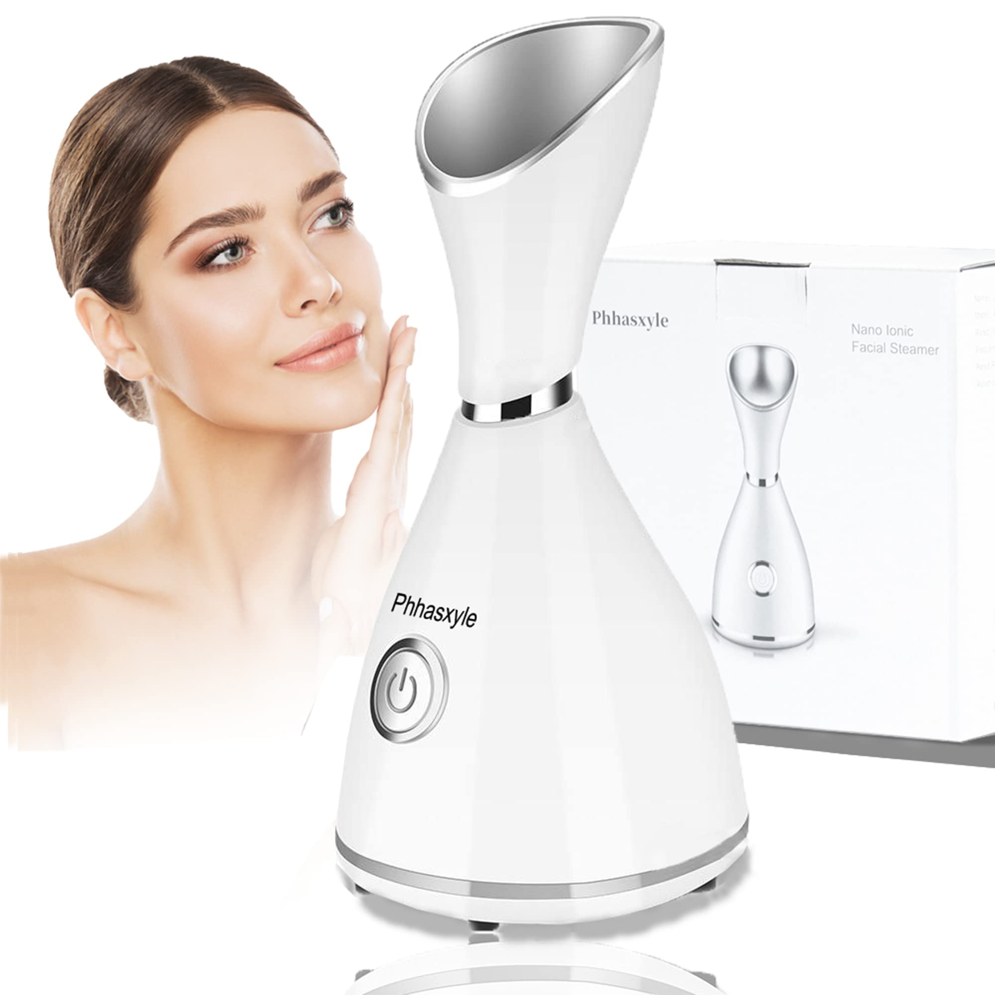 Face Humidifier,Skin Care Tools,Face Steamer for Facial,Facial Tools,Beauty Tools,Facial Steamer for Facial Feep Cleaning,Vaporizador Facial,Self Care Gifts for Women