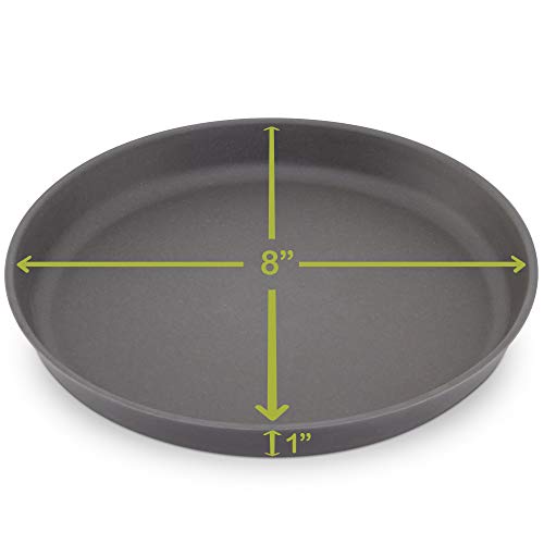 WeeSprout Bamboo Plates (Blue, Green, Gray, & Beige, Without Lids)