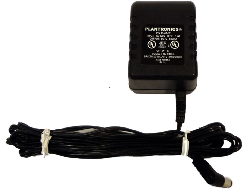 Plantronics UD-0905C Power Adapter 9VDC ~500mA