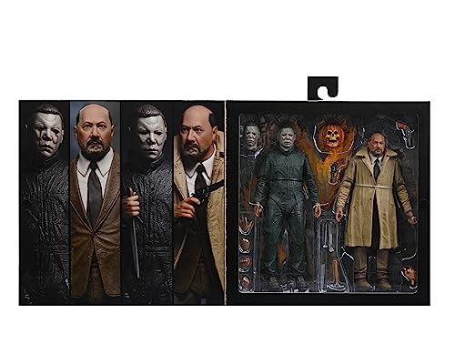 NECA - Halloween 2: Michael Myers & Dr Loomis Action Figure 2-Pack