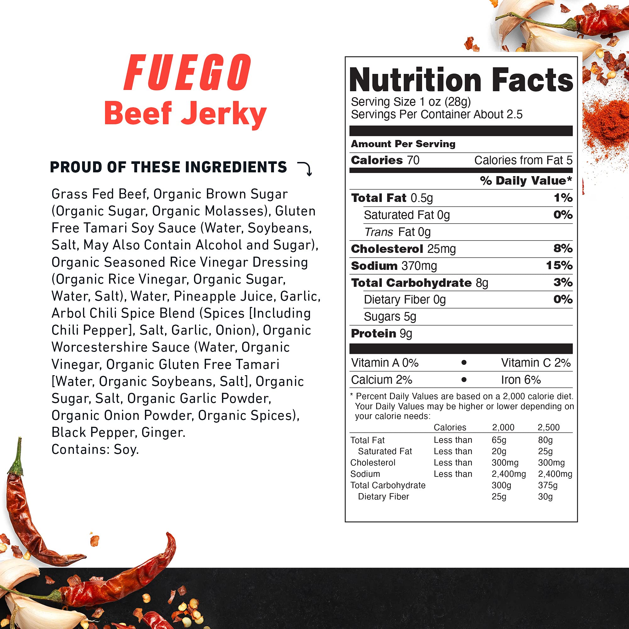 Beef and Turkey Jerky Variety Pack by Country Archer, 6 Flavors, 100% Grass Fed, 100% Natural, High Protein Snacks, 2.5 Ounces, 6 Pack (Packaging May Vary)