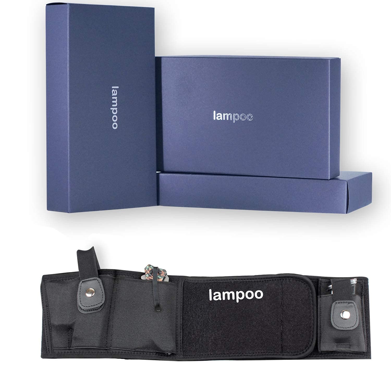 Belly Band Concealed Carry Gun Holster Belt Right Hand Waist Waistband Hip Men Women Unversal