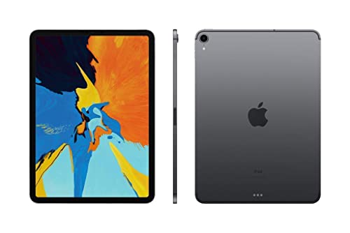 Apple iPad Pro 2018 (11-inch, Wi-Fi + Cellular 64GB) - Space Gray (Renewed)