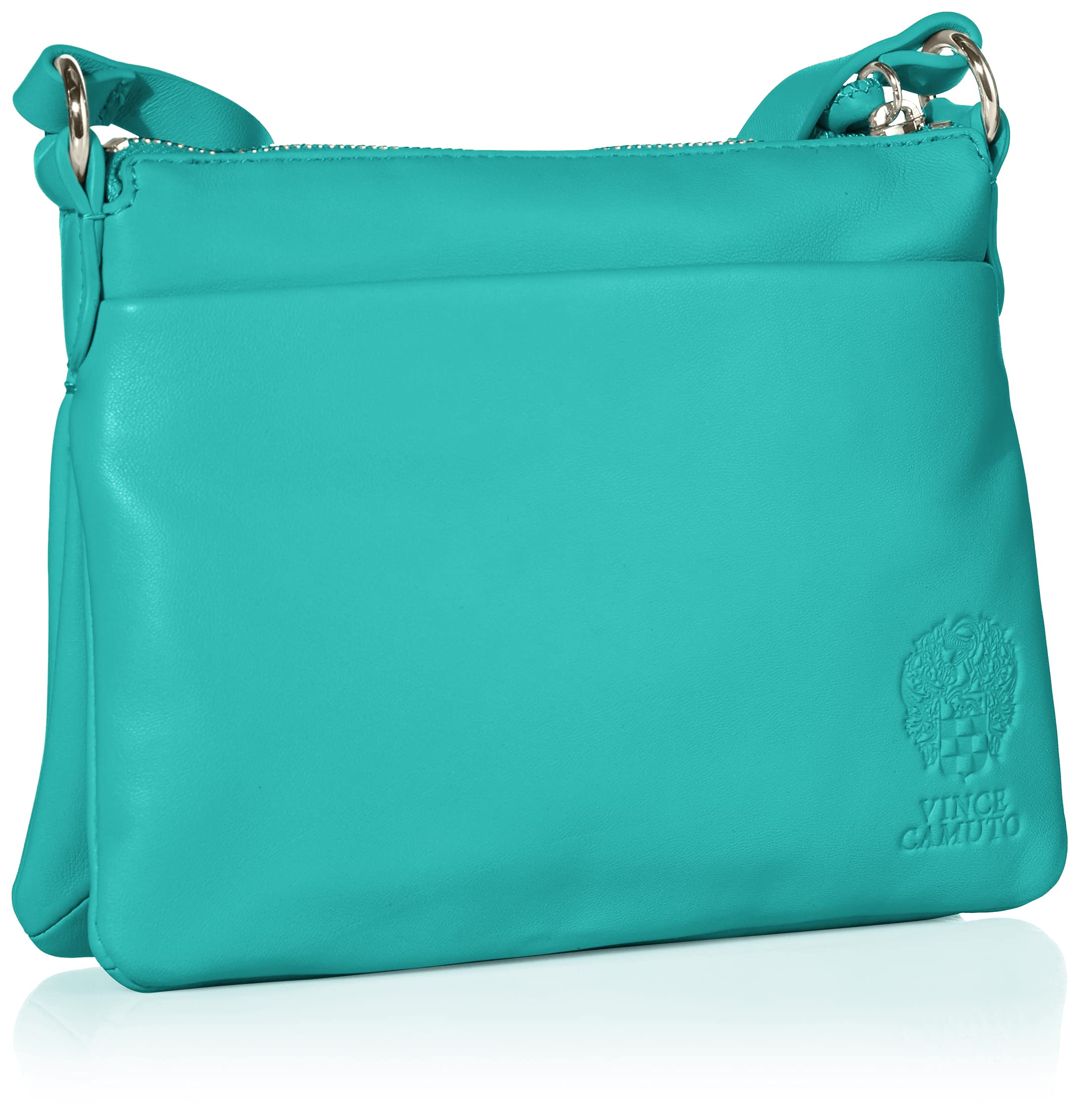 Vince Camuto womens Brant Crossbody, Aqua Green, Small US