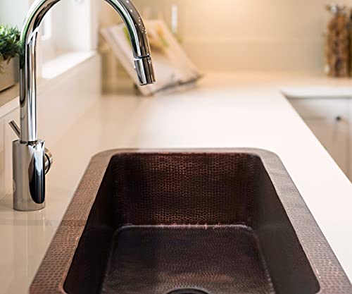 Copper Kitchen Sink Round Corners