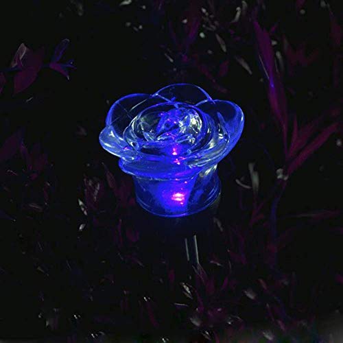ZXY-NAN Solar Lawn Home Garden Light Solar Waterproof Light LED Outdoor Decorative Light Floor Lamp Outdoor Rose Light