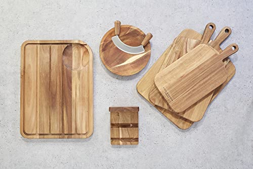Cole & Mason Ashden Mezzaluna with Acacia Wood Board