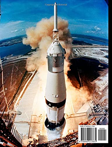 Apollo 11 Composition Book: An Apollo Moon Mission Notebook for School, Featuring the Launch of the Apollo 11 Rocket | Wide Ruled Outer Space Notebook
