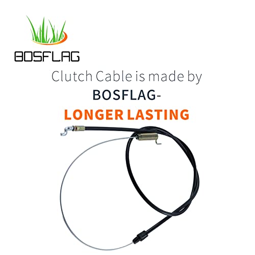 BOSFLAG 2 Pack 746-04256 Drive Cable Replacs MTD 746-04256 Drive Cable, 746 04256, 74604256, MTD 946-04256 Drive Cable, Craftsman 946-04256, MTD 946 04256 for Troy Bilt Storm CS 5.5HP 24" Snowblowers