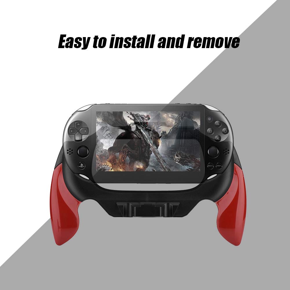 Junluck Game Handle Holder ABS Hand Grip Handle Holder Case Bracket for Sony PSV PS Vita 2000 Ergonomic, Comfortable &