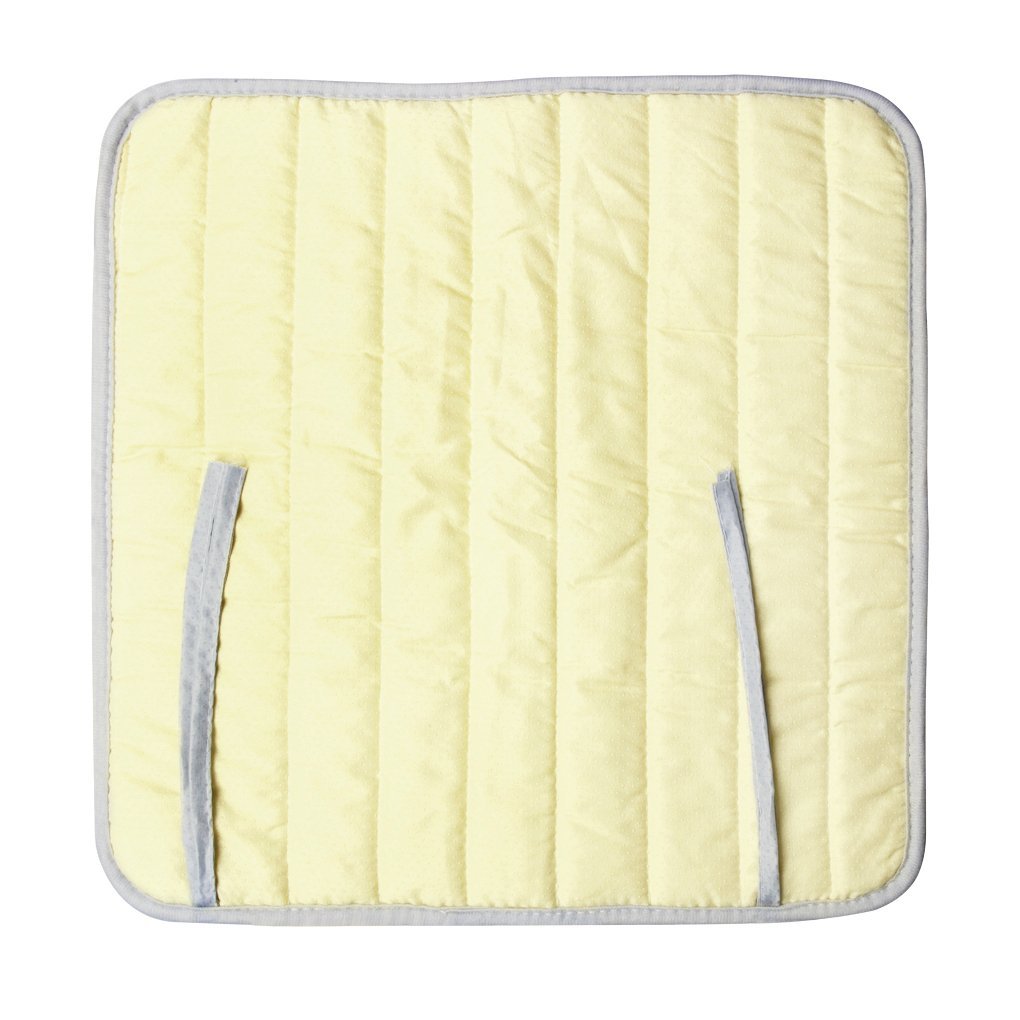 BXT Super Soft Faux Fur Chair Cushion with Ties Square Seat Pad Sofa Cover Non-Slip Backing Seat Cushion Rugs Carpet for Home Kitchen Office Dorm