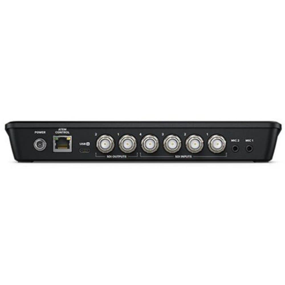 Blackmagic Design ATEM SDI Pro ISO Switcher Bundle with Kopul 3G-SDI Cable BNC to BNC (50 ft) and 10-Pack Straps