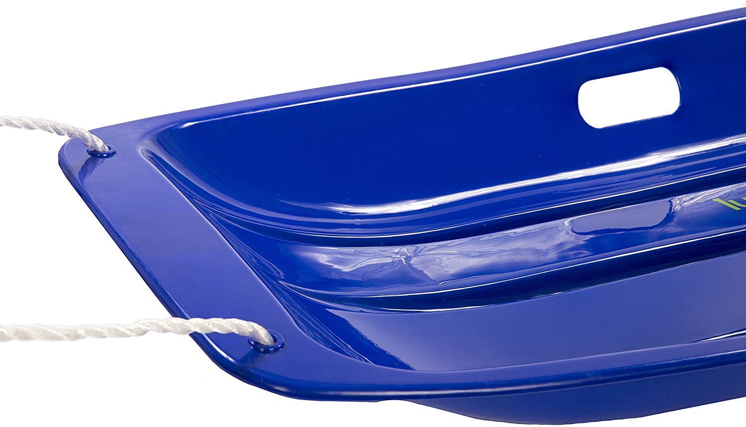 Avalanche Brands - 48" Classic Downhill Toboggan Snow Sleds - Blue & Black