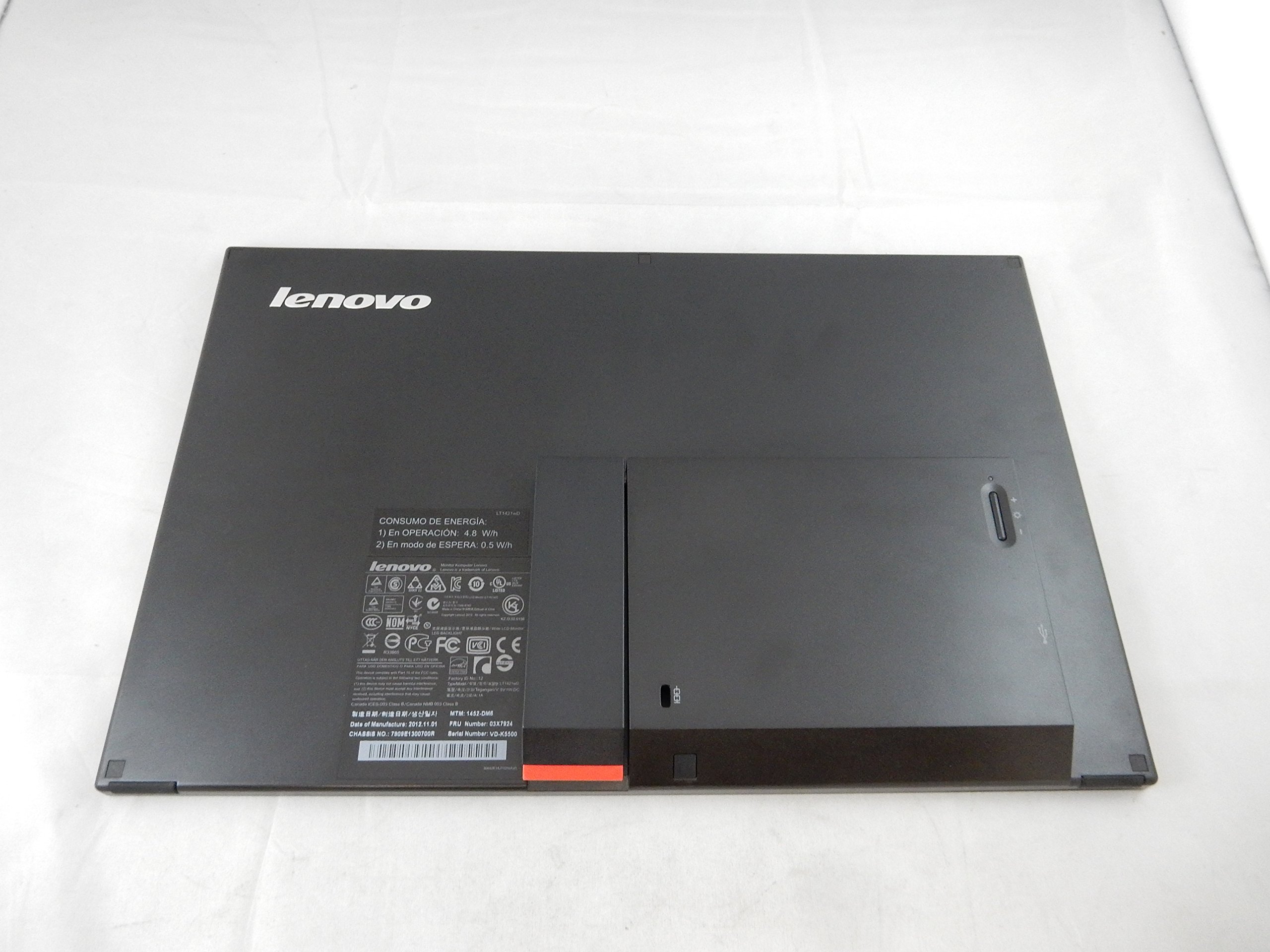 Lenovo ThinkVision LT1421 14" Portable USB LED Monitor