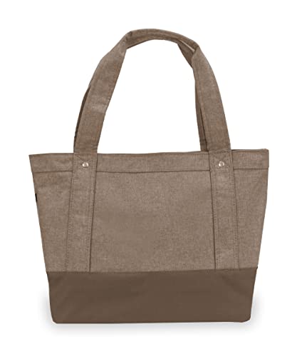 Everest Stylish Tablet Tote Bag, Tan, One Size