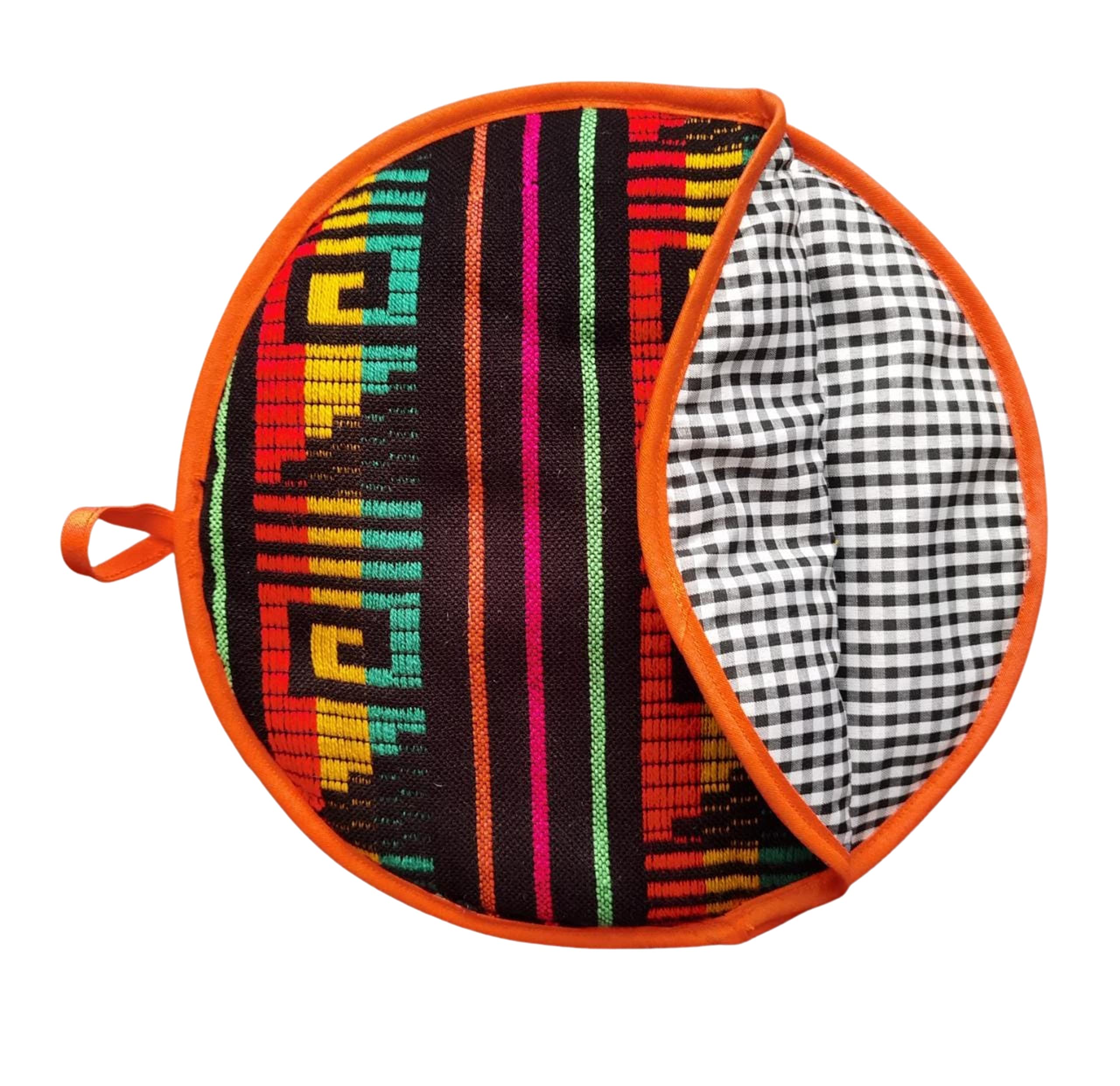 AXIE - Tortilla Warmer â Insulated Tortilla Keeper â Microwaveable Tortilla Warmer Pouch - Keep Tortilla Warm Up to One Hour â Holds Up to 12 tortillas (10 inch) - 80% Cotton