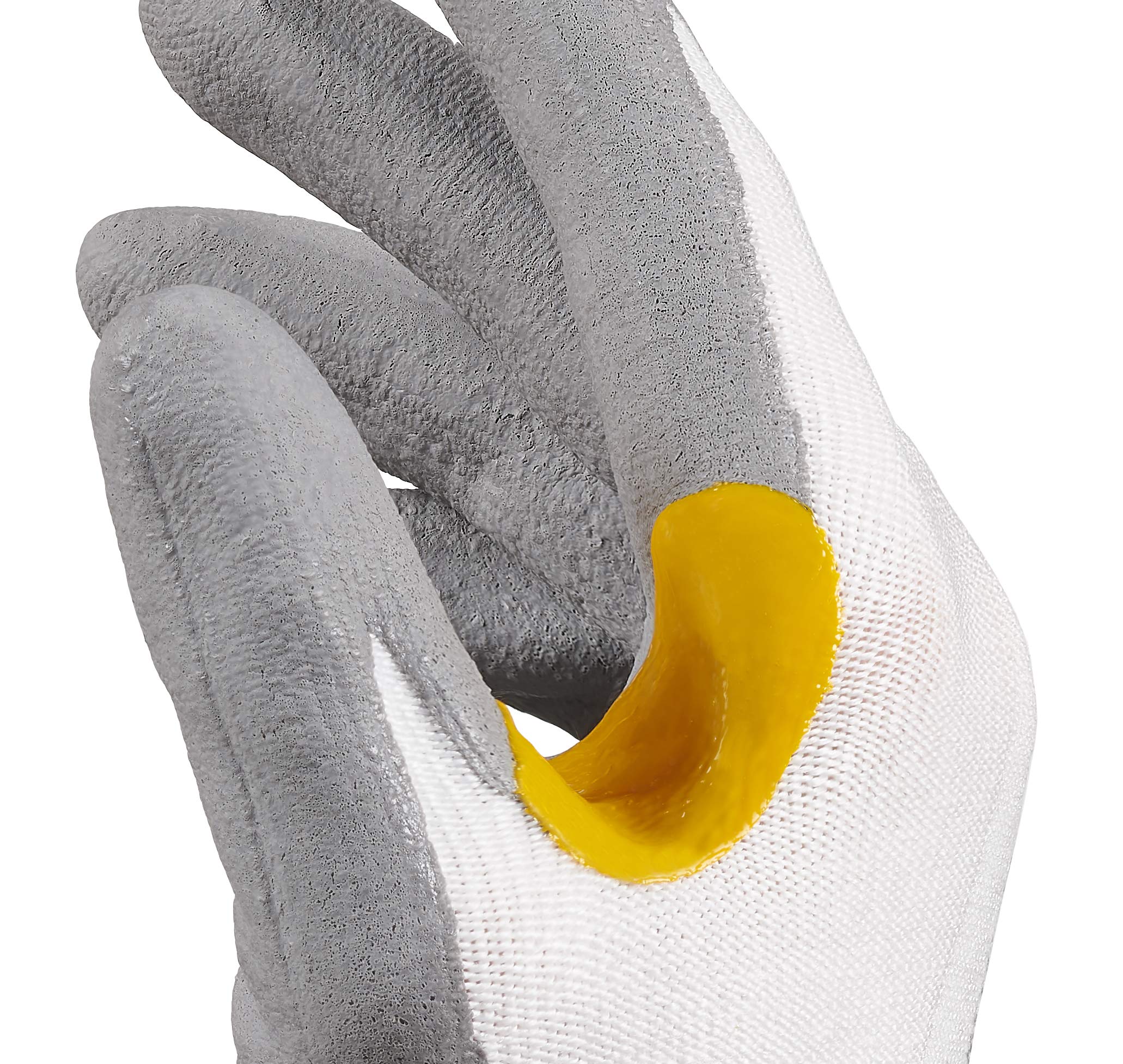 Honeywell Safety Products CoreShield, 13 gauge HPPE white liner, nitrile micro-foam grey coating, A2/B