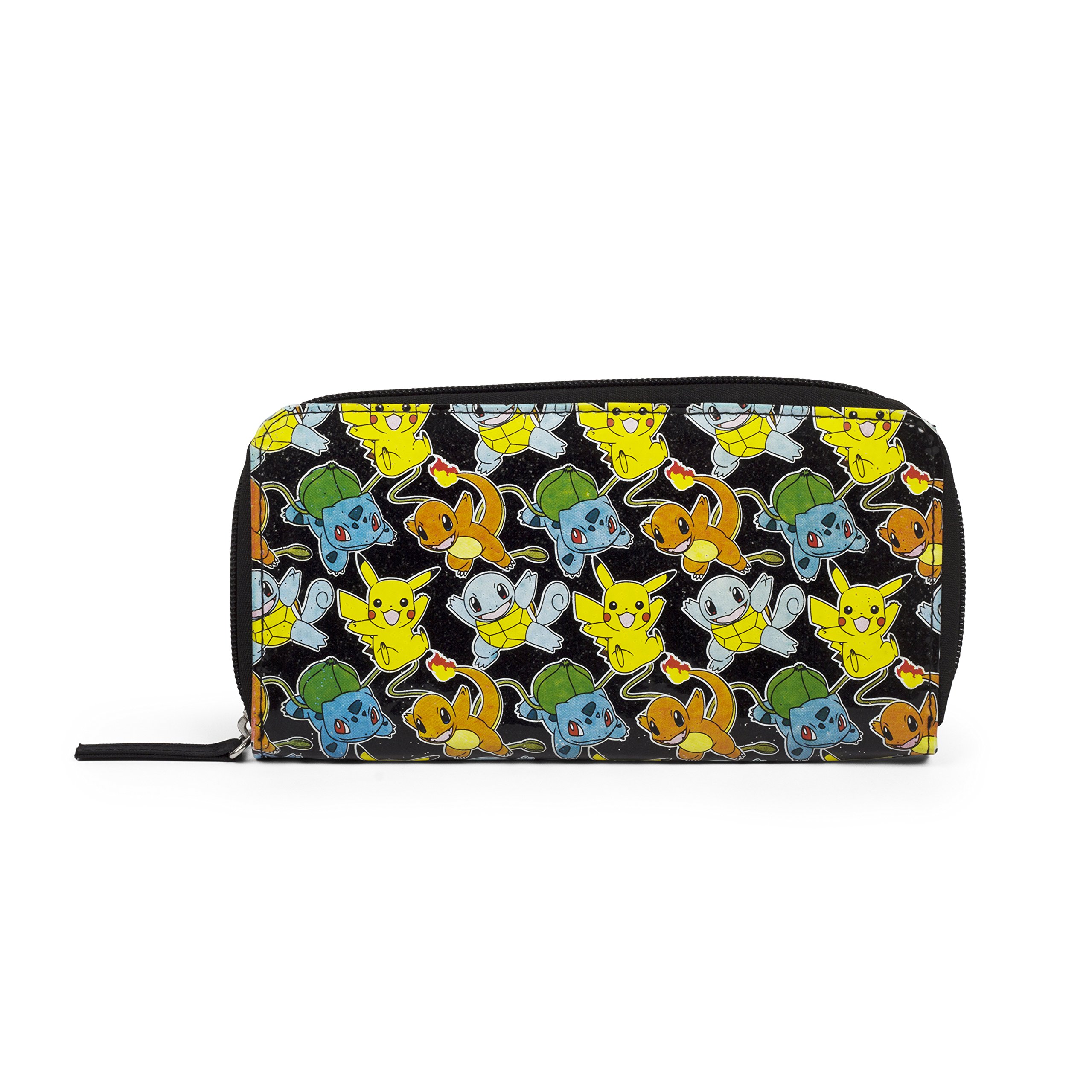 FAB Starpoint Pokemon Pikachu, Squirtle and Charmander Zip Around Wallet