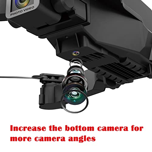 Dual 1080P HD Camera Drone - Exciting RC Toy Gift for Kids, Boys & Girls - Altitude Hold, Headless Mode, One-Key Start & Ad-justable Speeds for Thrilling Aerial Adventures