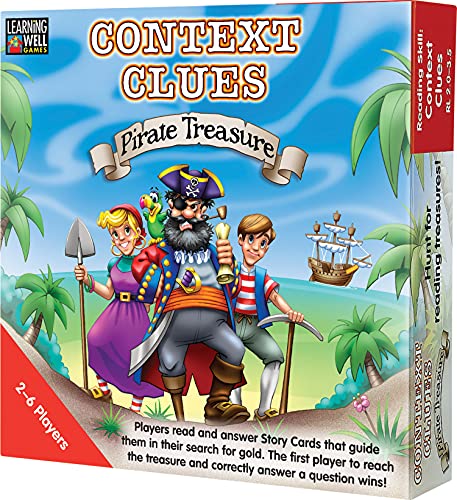 Learning Well Games Context CluesāPirate Treasure Game, Red Levels 2.0-3.5