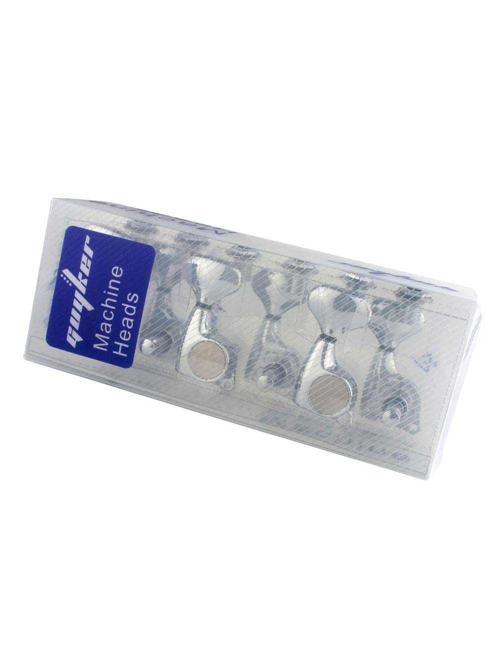 Guyker 6Pcs Guitar Machine Heads (3L + 3R) β 1:21 Sealed Tuning Key Pegs Tuners Set Replacement for ST Tele SG Style Electric or Acoustic Guitars β Chrome
