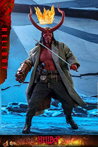 Hot Toys Hellboy 1/6 Sixth Scale Movie Masterpiece Series MMS527 - Hell Boy (2021) Collectible Action Figure
