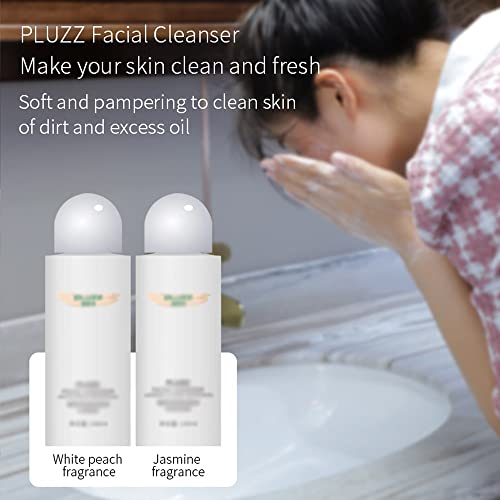 AVLUZ Soap Dispenser, Wall-Mounted Soap Dispenser, Automatic Foam Facial Cleanser Machine Liquid Soap Dispenser Foam Induction Soap Dispenser for Home (Color : Blue)