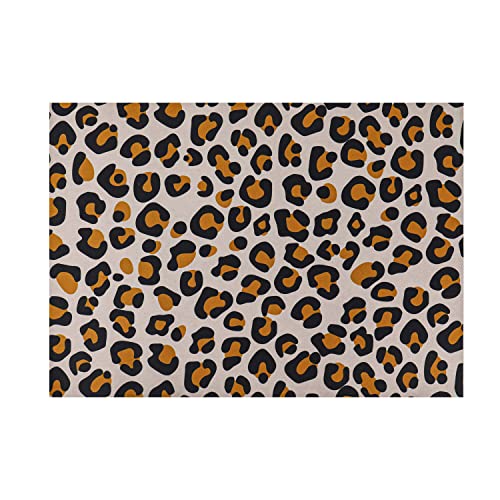 Evergreen Classic Animal Print Layering Entrance Doormat | Indoor and Outdoor | 42-inches x 26-inches | Non-Slip Backing | All-Season | Low Profile | Home DƩcor | Sassafras Collection