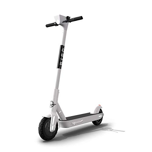BIRD One Electric Scooter w/25 mi Max Range, 18 mph Max Speed, Headlight & Smart App (Dove White)