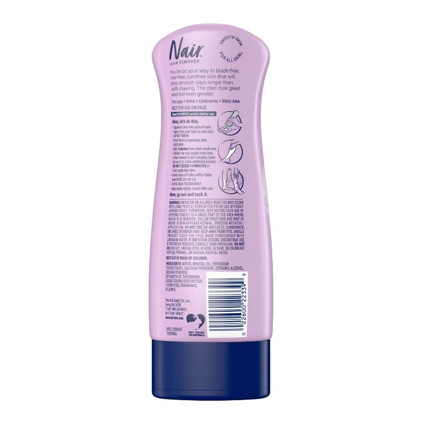 Nair Lot Cocoa Butter (Ne Size 9z Nair Cocoa Butter Hair Remover Lotion