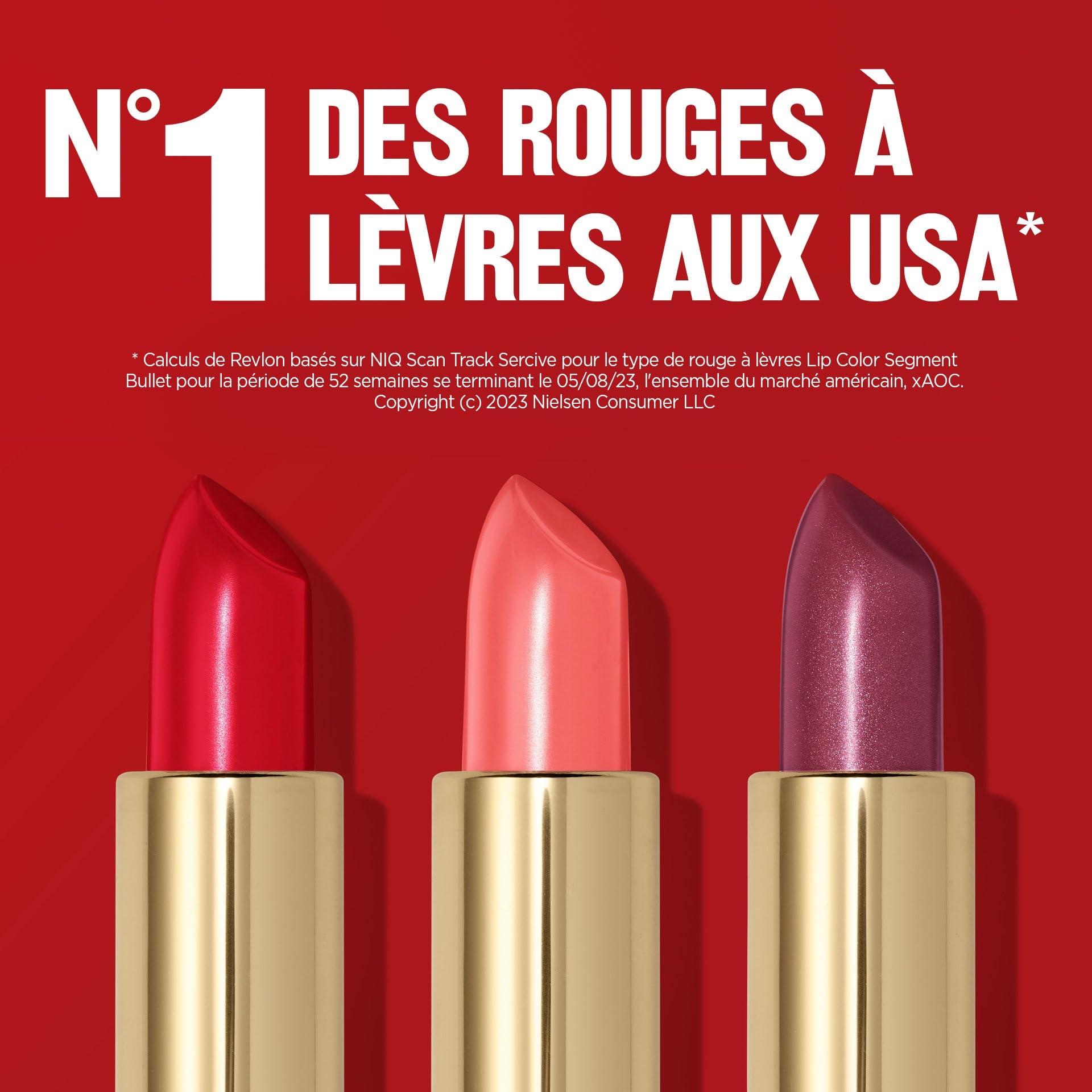 Lipstick by Revlon, Super Lustrous Lipstick, High Impact Lipcolor with Moisturizing Creamy Formula, Infused with Vitamin E and Avocado Oil, 720 Fire and Ice