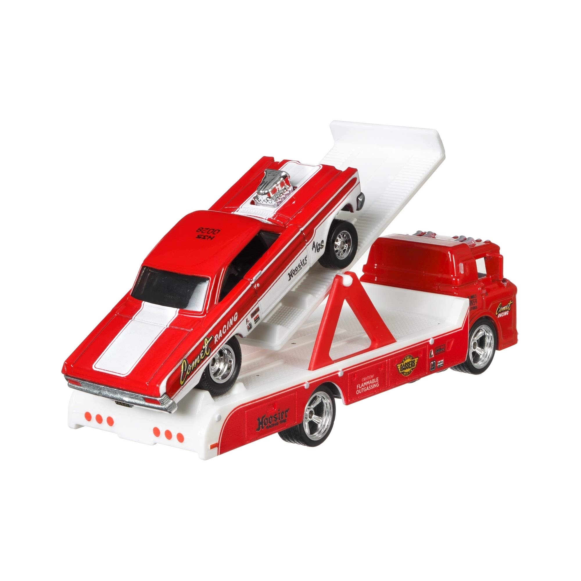 Hot Wheels Team Transport Models and Component Car