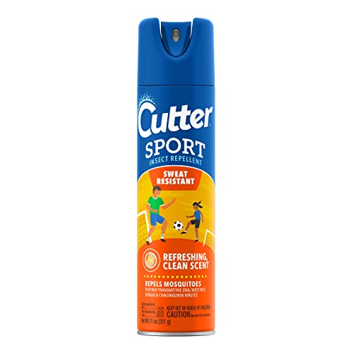 Cutter Sport Insect Repellent (Aerosol) (11 oz), Plain