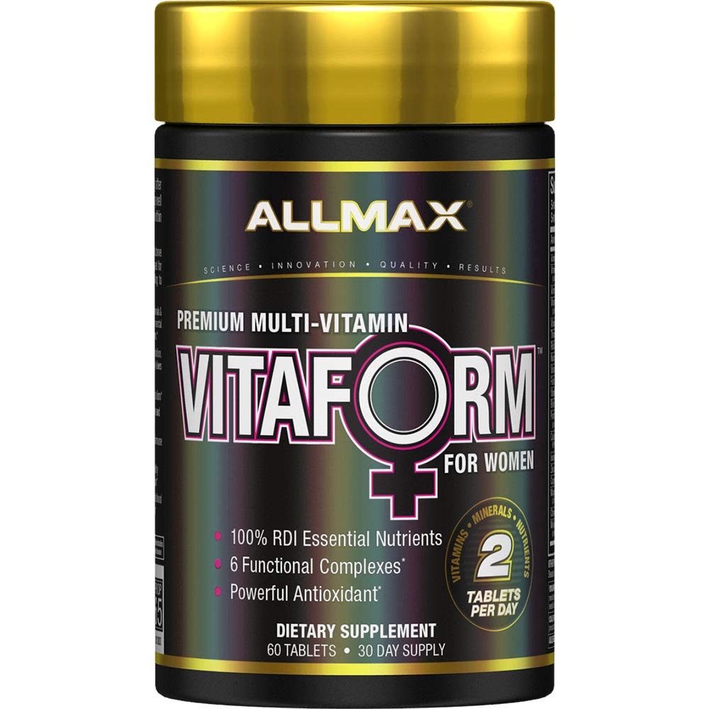 ALLMAX Nutrition ā VITAFORM for Women ā Multi-Vitamin for Women ā 30-Day Supply