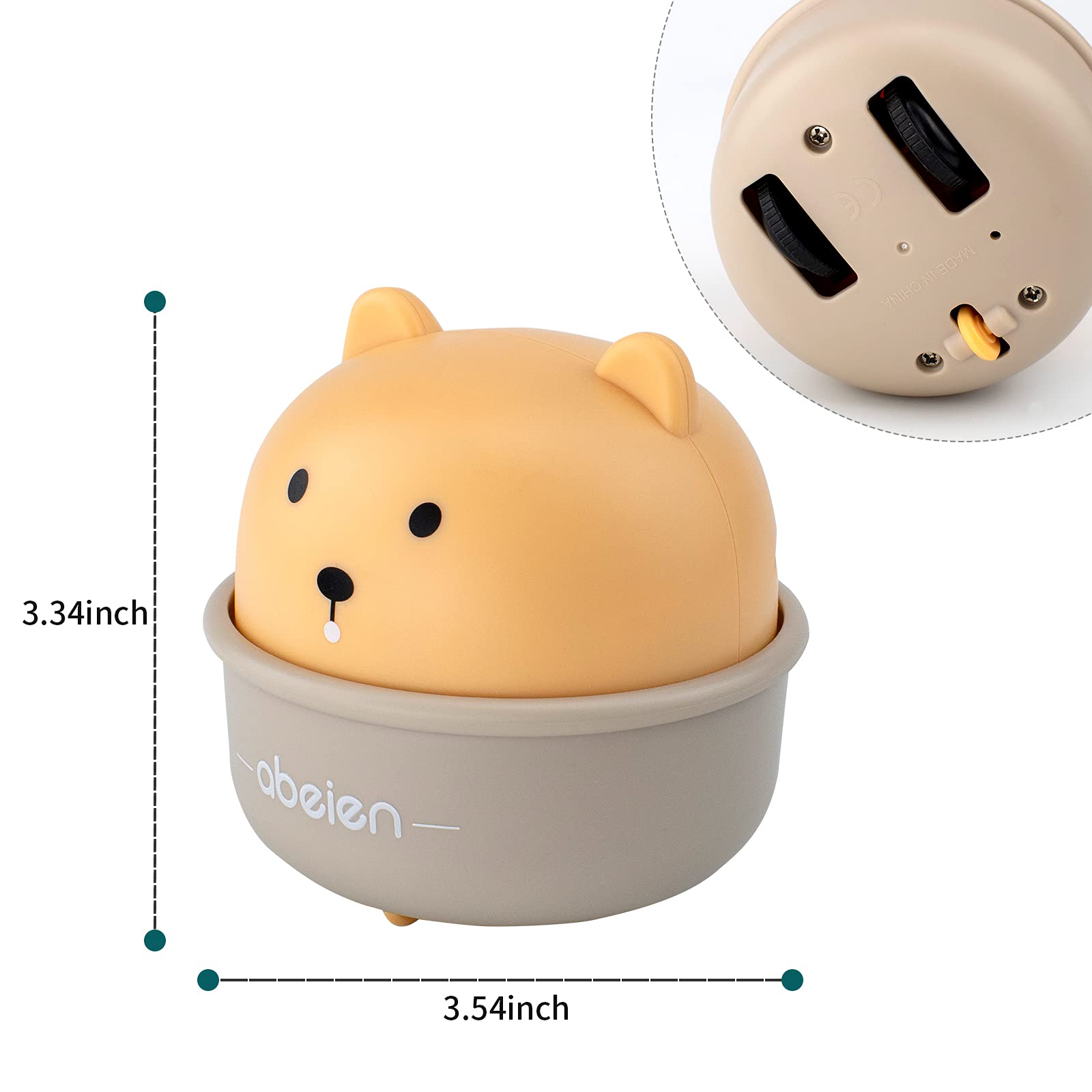 Sikaye Pull Back Toy Car Press Inertial Pull Back Car Best Gift for Kids and Children Cute Cartoon Shapes are Loved by Boys and Girls (Dog)