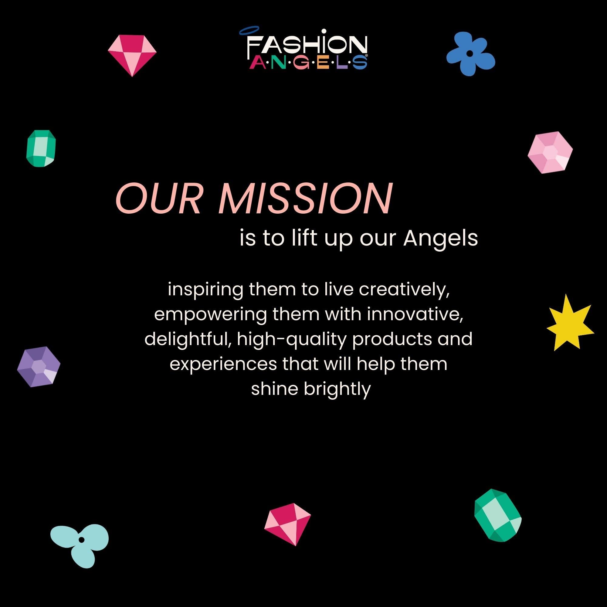 Fashion Angels Sticker Collage Poster Set (12704) Make 15 Posters, Includes 450+ Stickers, Make Great Wall Art, Recommended for Ages 8 and Up, multi