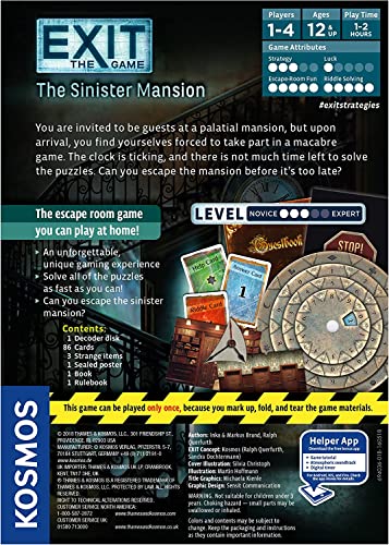 EXIT: The Game - The Sinister Mansion