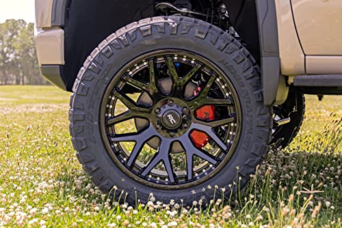 Rough Country Brake Caliper Covers for 2019-2024 Chevy/GMC 1500-71106A