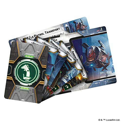 Star Wars: Legion LAAT/le Patrol UNIT EXPANSION - Deploy Transport and Air Support! Tabletop Miniatures Strategy Game for Kids & Adults, Ages 14+, 2 Players, 3 Hour Playtime, Made by Atomic Mass Games