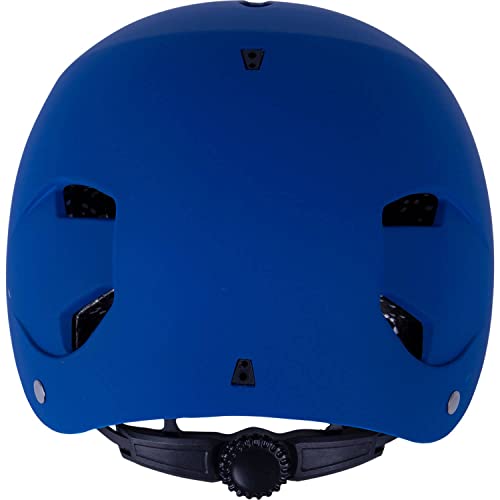 Bern Bandito Bike Helmet for Kids, EPS Matte Blue, M/L