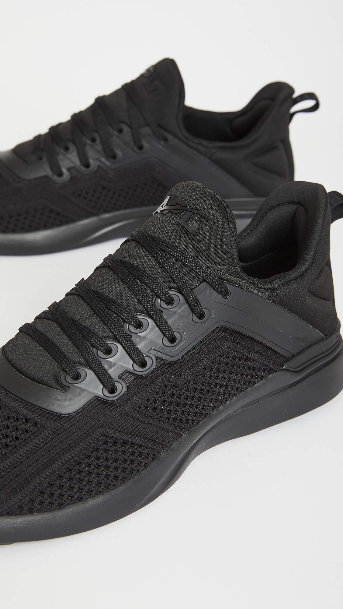 Athletic Propulsion Labs (APL) Men's Techloom Tracer Sneaker, Black/Black, 11