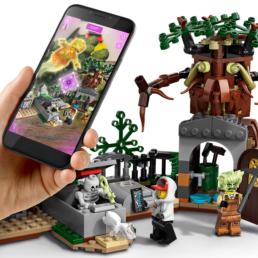 LEGO Hidden Side Graveyard Mystery 70420 Building Kit, App Toy for 7+ Year Old Boys and Girls, Interactive Augmented Reality Playset (335 Pieces)