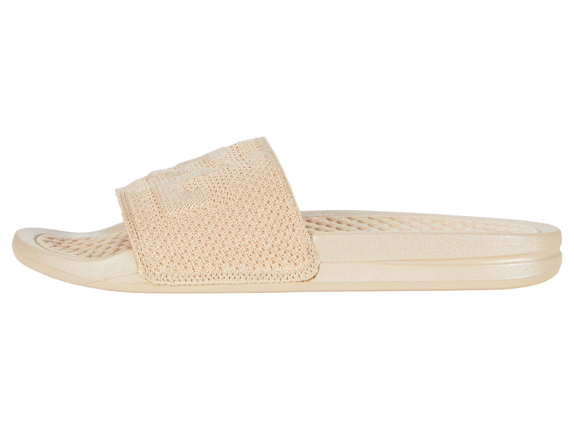 Athletic Propulsion Labs (APL) Big Logo Techloom Slide Metallic Champagne 11 B (M)
