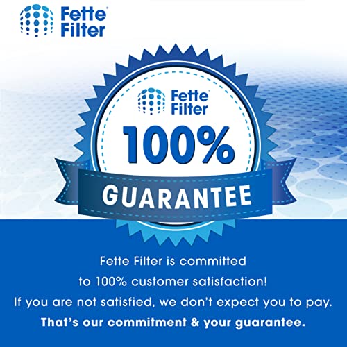 Fette Filter - 5 Pack of Filter Replacements Compatible with NUWAVE OxyPure Large Area Smart Air Cleaner Purifier Models 47001, 47002, 47003, 47004, 47005, and 47006, Activated Carbon + HEPA Combo (5)