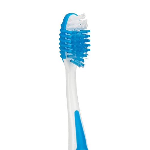 SmileGoods A351 Toothbrush, 35 Tuft, Soft Bristle, Individually Packaged Toothbrushes, Assorted Colors, Bulk Pack of 72