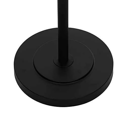 Catalina 23247-001 Modern Floor Lamp, 66", Black w/Metal Shades